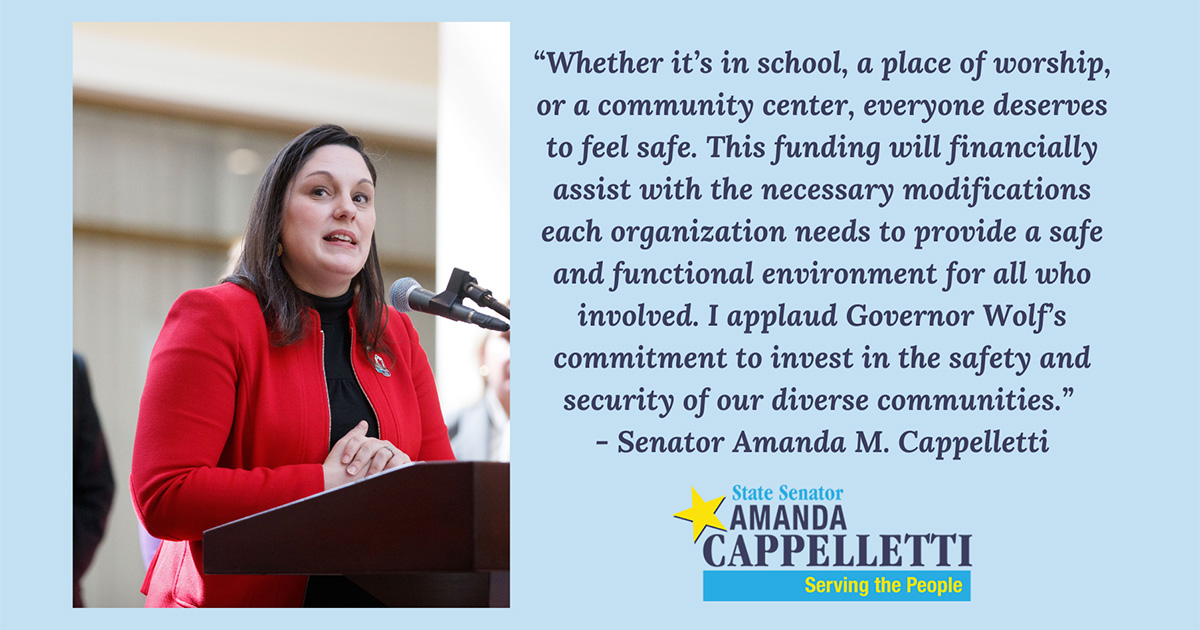 Press Releases - Senator Amanda Cappelletti