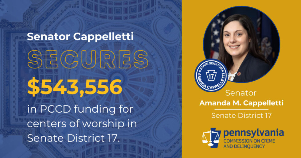Senator Amanda M. Cappelletti Announces Security Grant Awards in ...